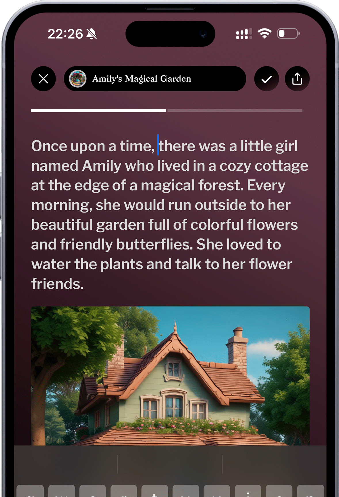 Your own AI powered Fairy Tales with Images, Audio and Video