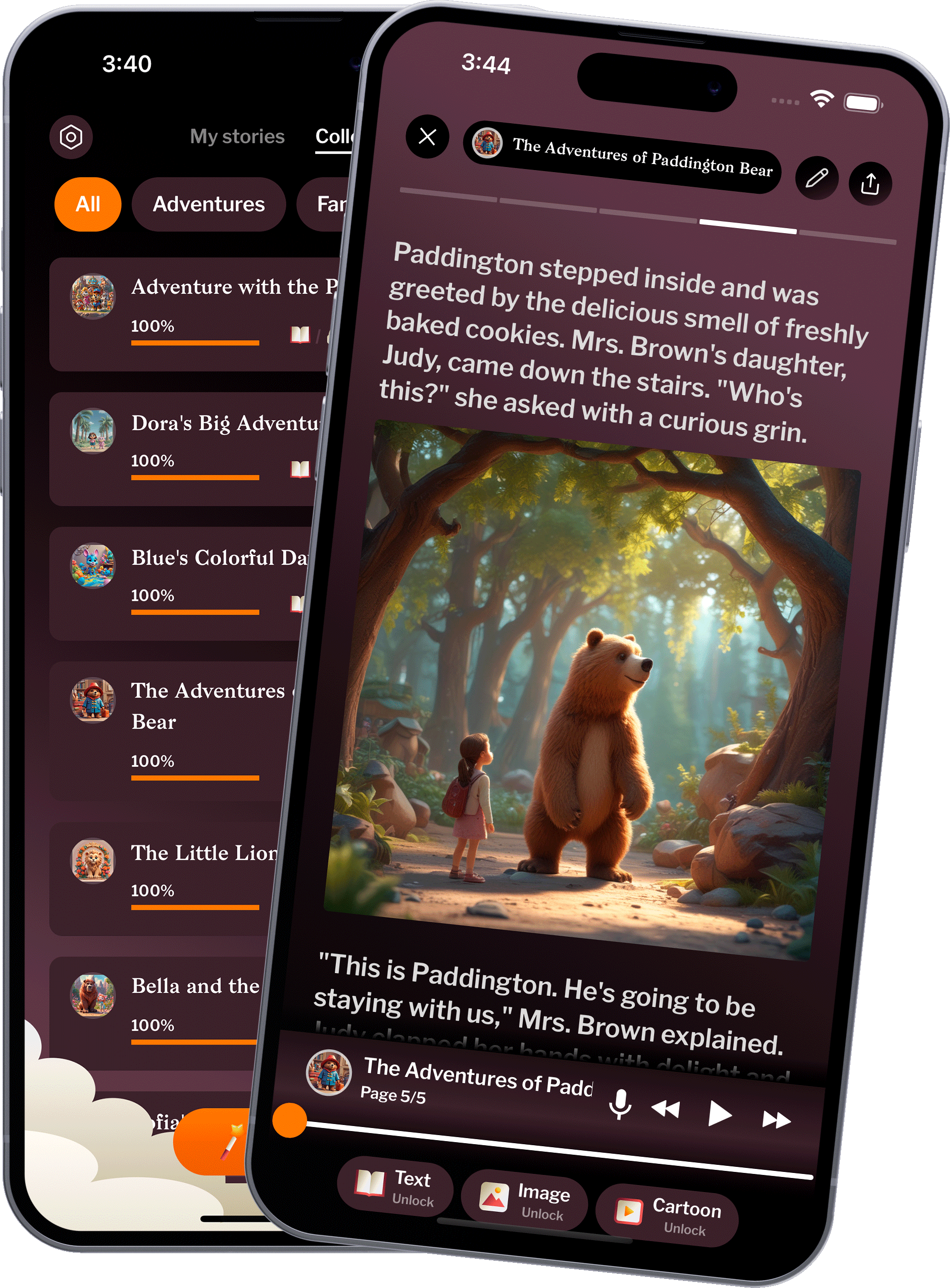 Your own AI powered Fairy Tales with Images, Audio and Video