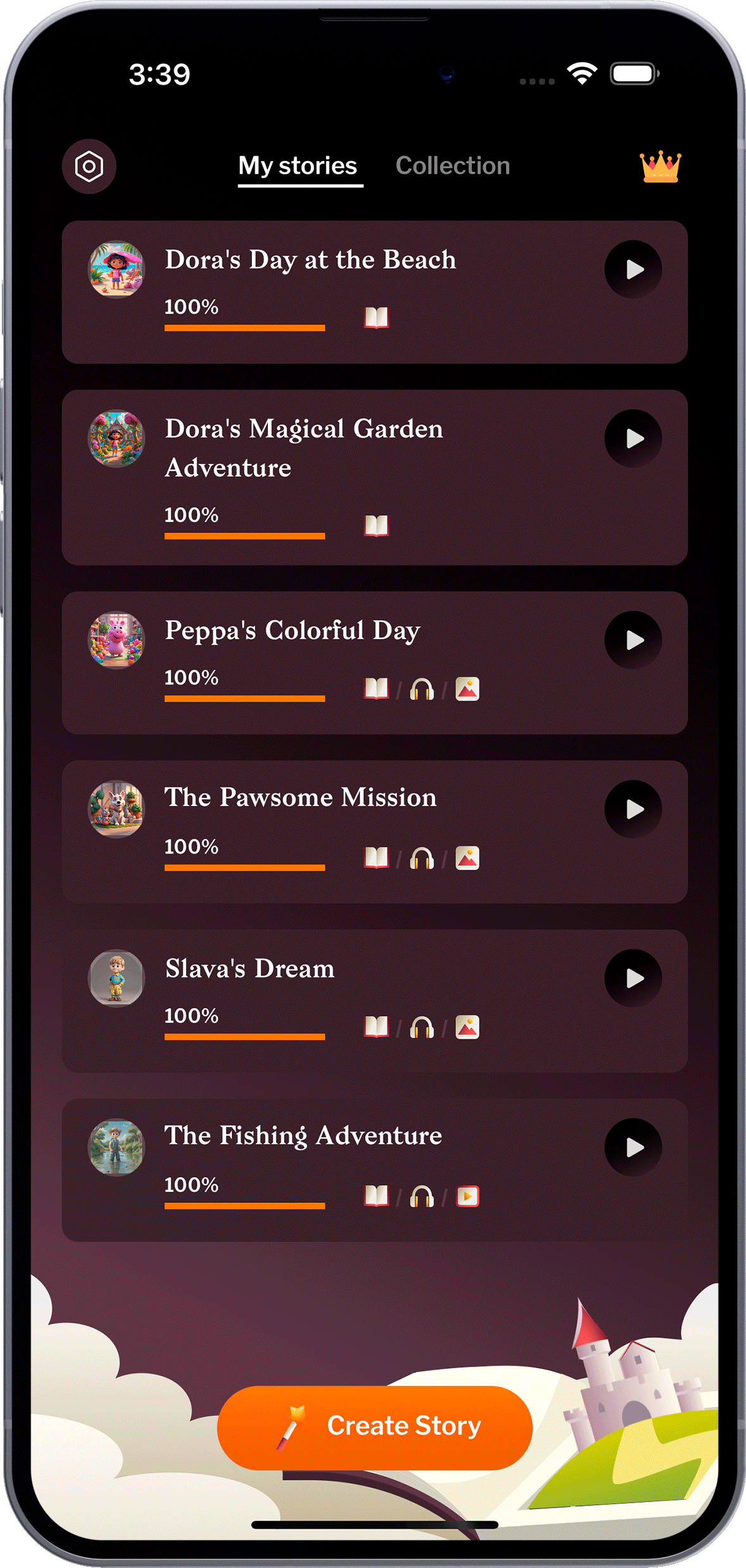 Your own AI powered Fairy Tales with Images, Audio and Video