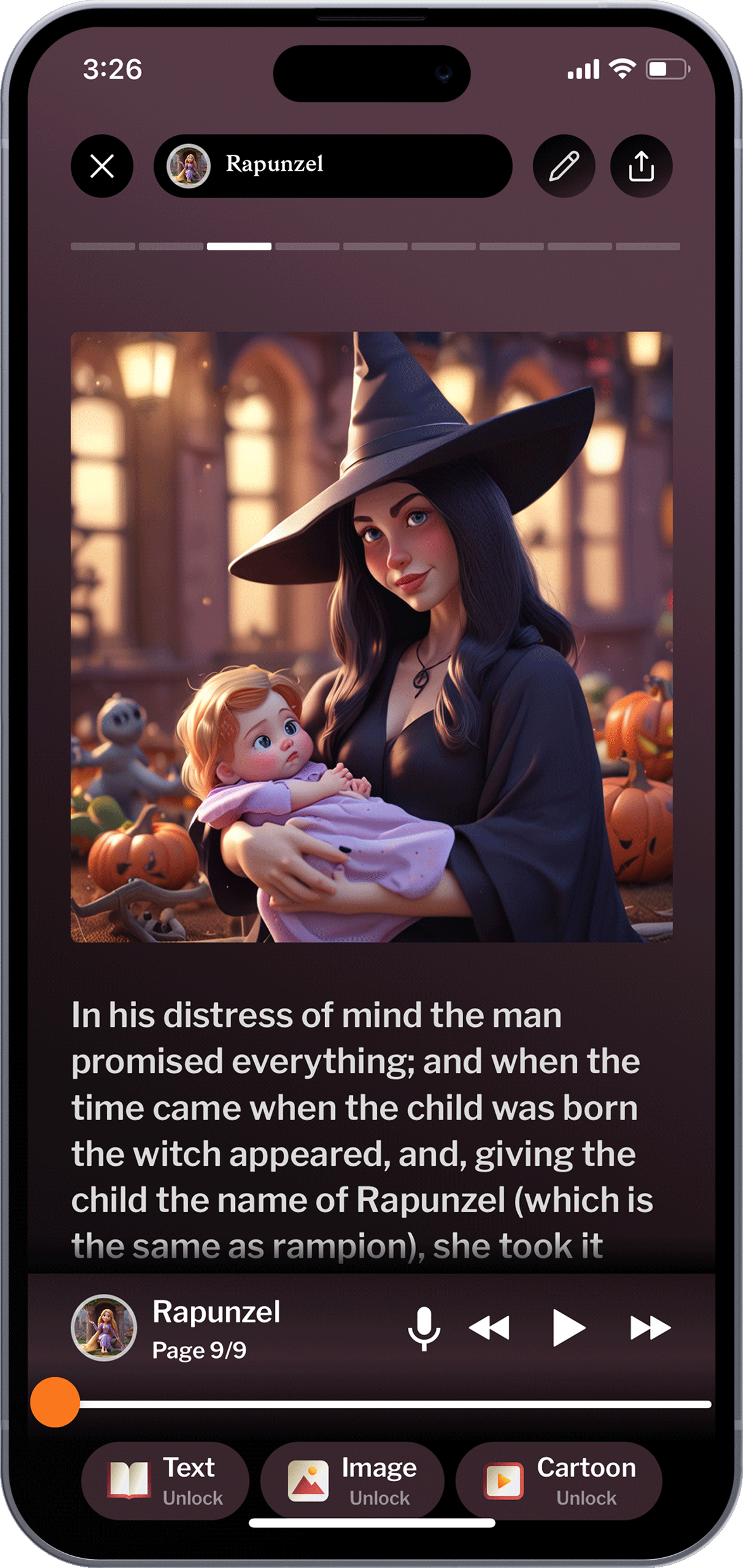 Your own AI powered Fairy Tales with Images, Audio and Video